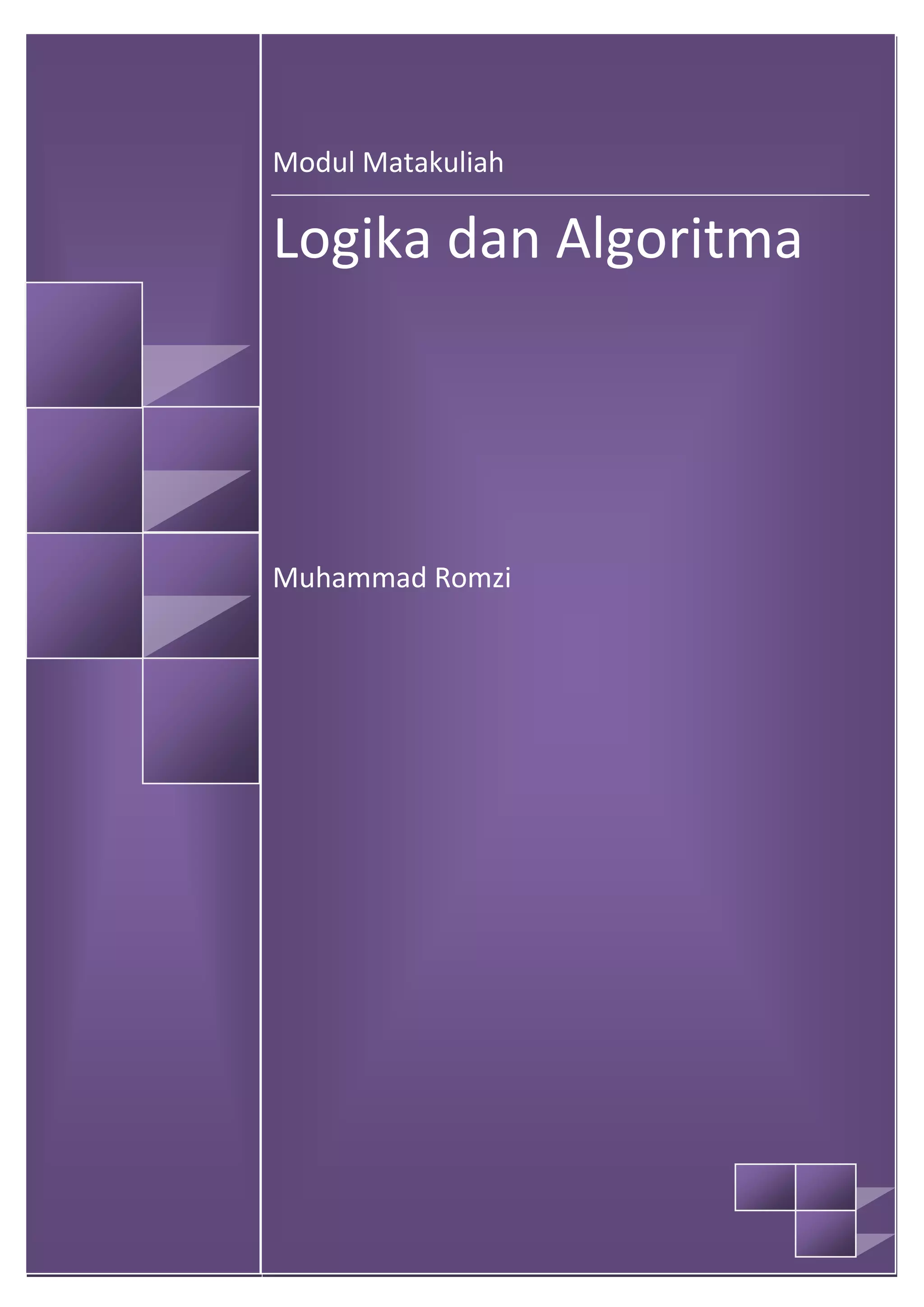 Modul Logika dan algoritma | PDF