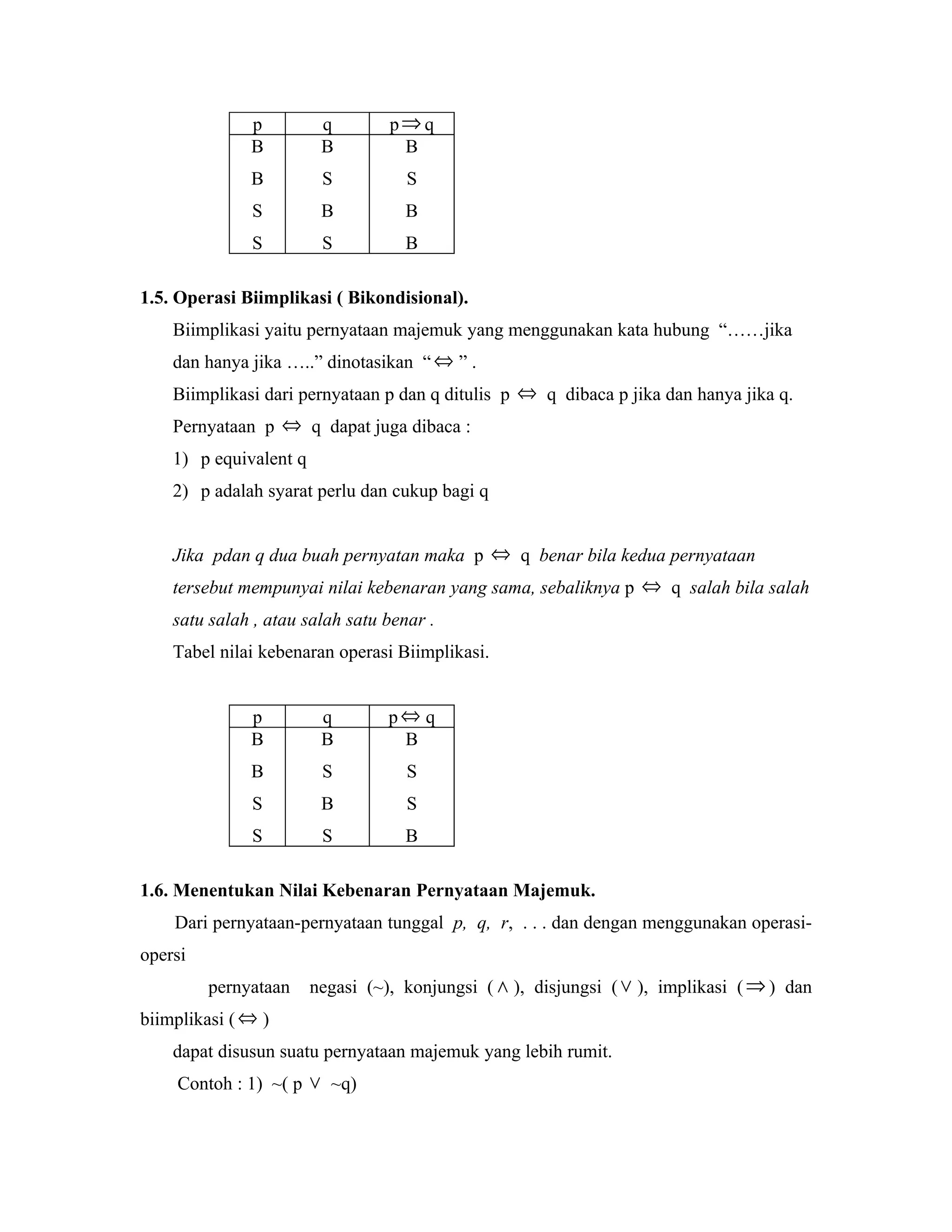 Logika matematika-1 | PDF