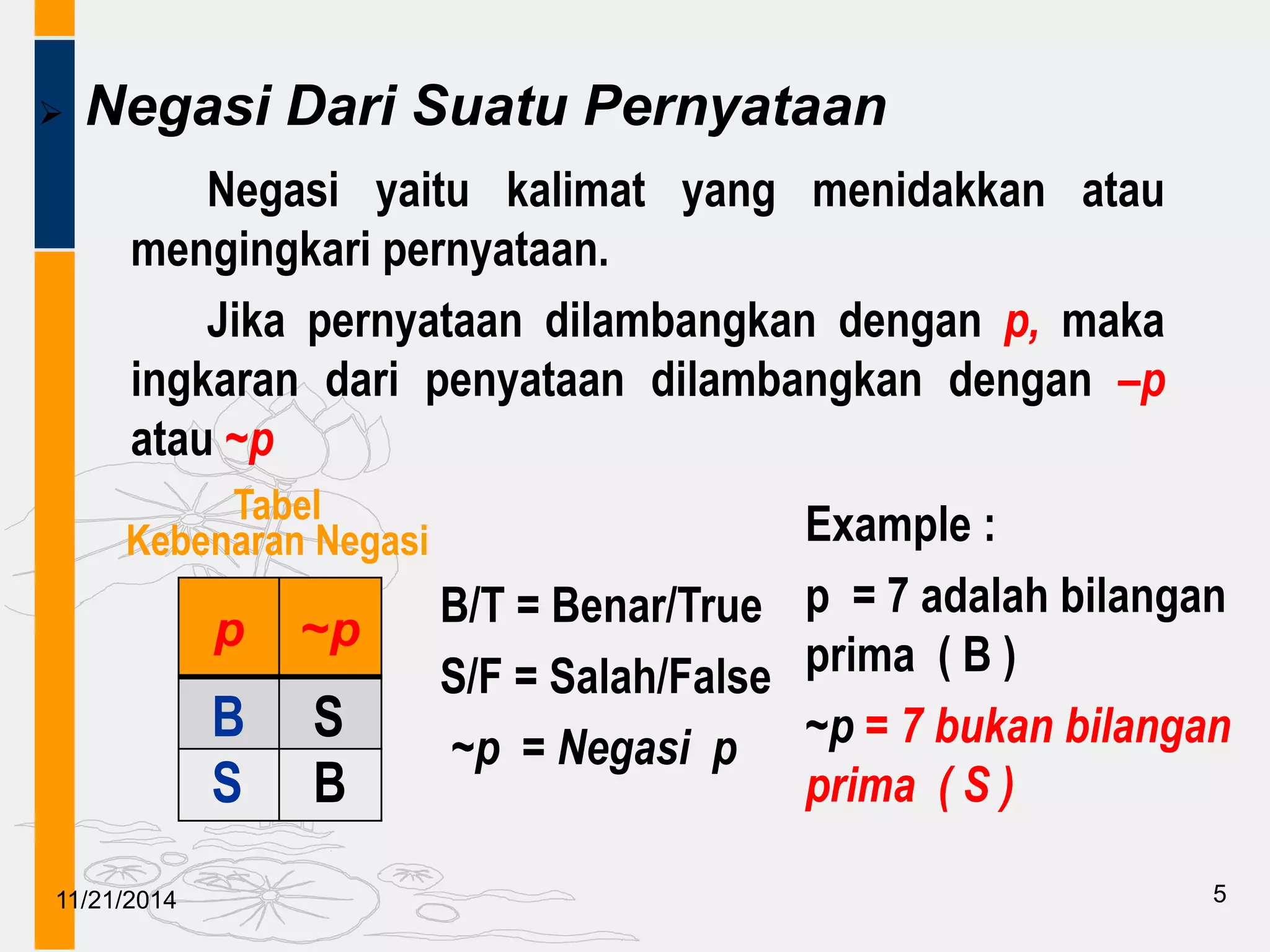 Logika matematika-2 | PPT