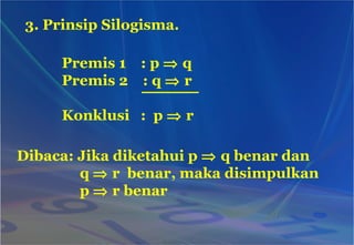 Logika matematika edit | PPT