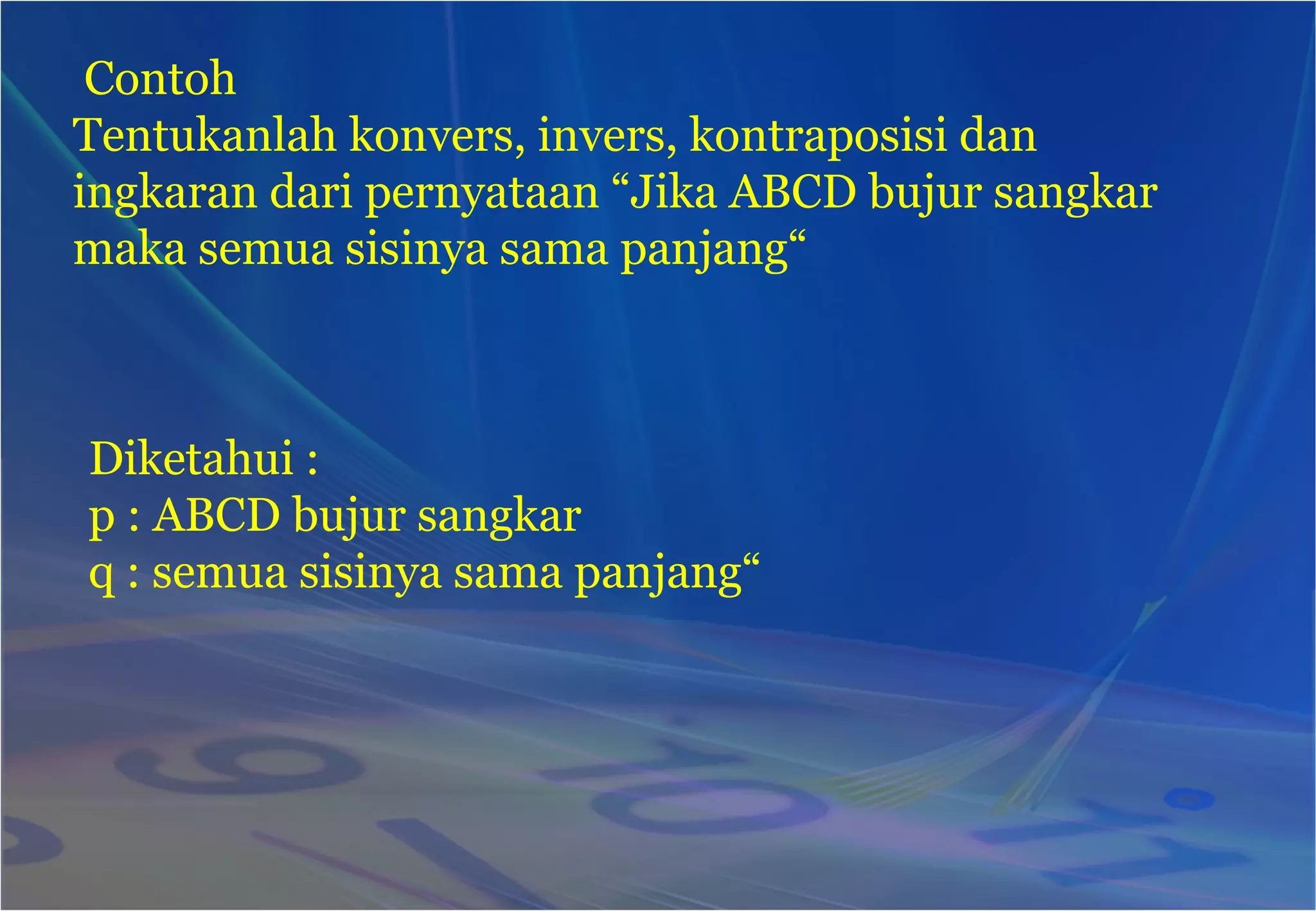 Logika matematika ppt - copy | PPT