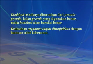 Logika matematika ppt - copy | PPT