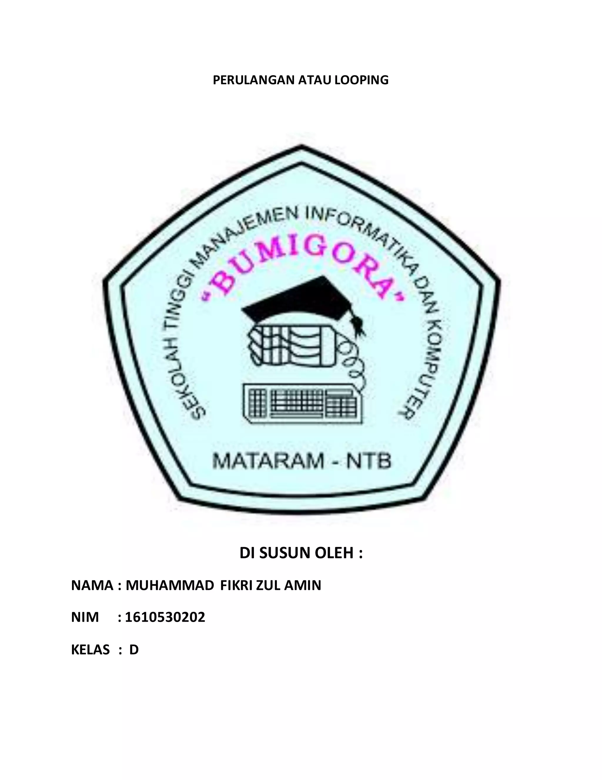 Logika algoritma dan pemograman | PDF