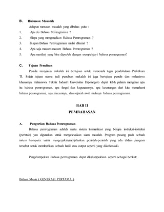 Logika algoritma dan pemograman | PDF