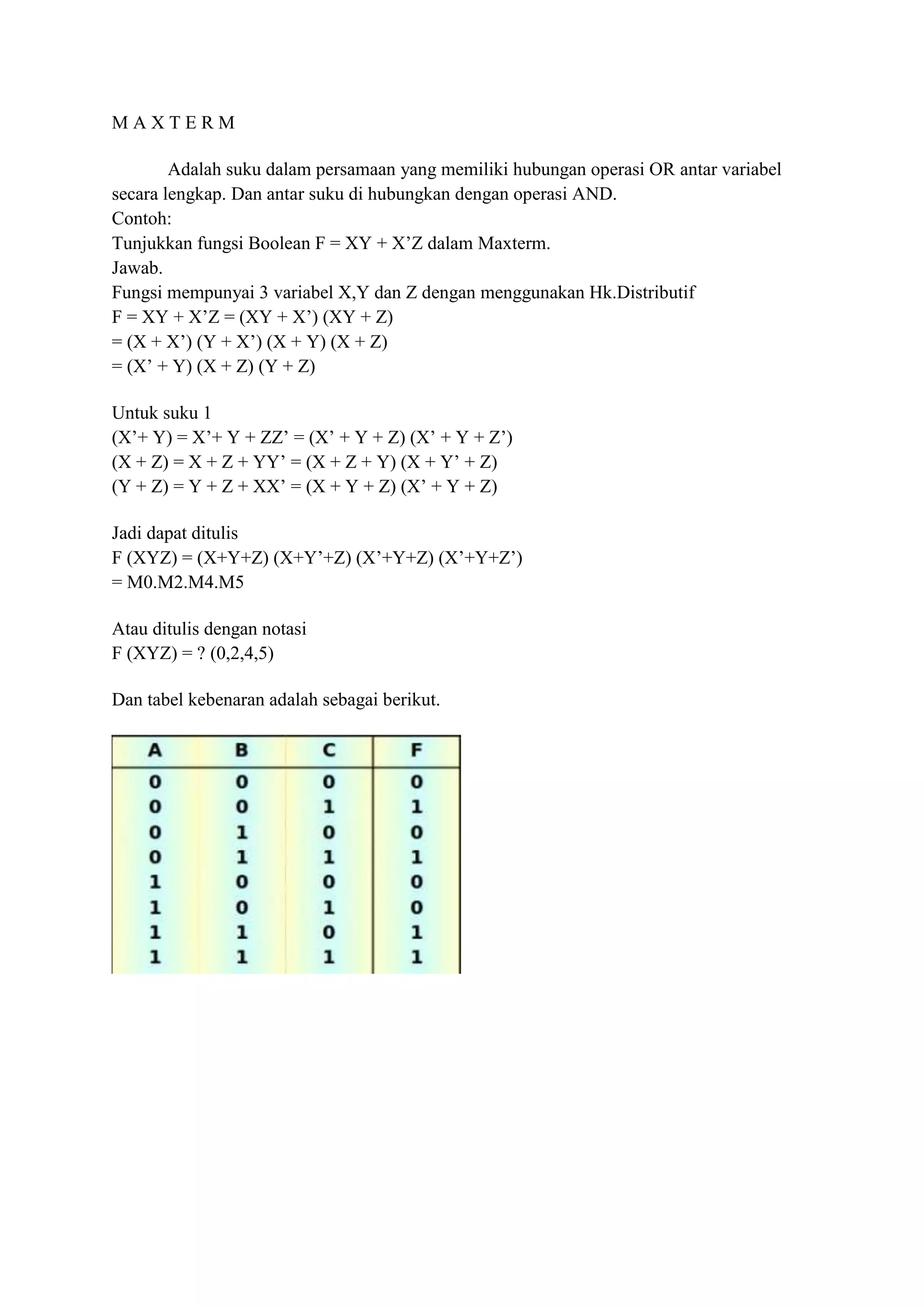 Logika boolean (algoritma&pemrograman 1 b) | PDF