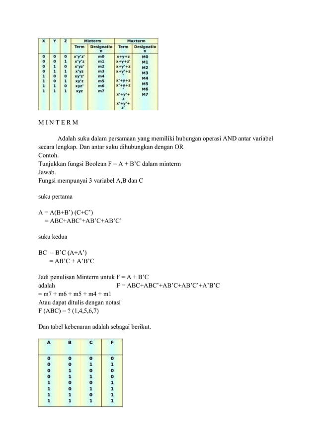 Logika boolean (algoritma&pemrograman 1 b) | PDF