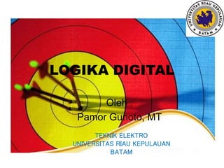 Logika digital pada plc (unrika 2020) | PPTX
