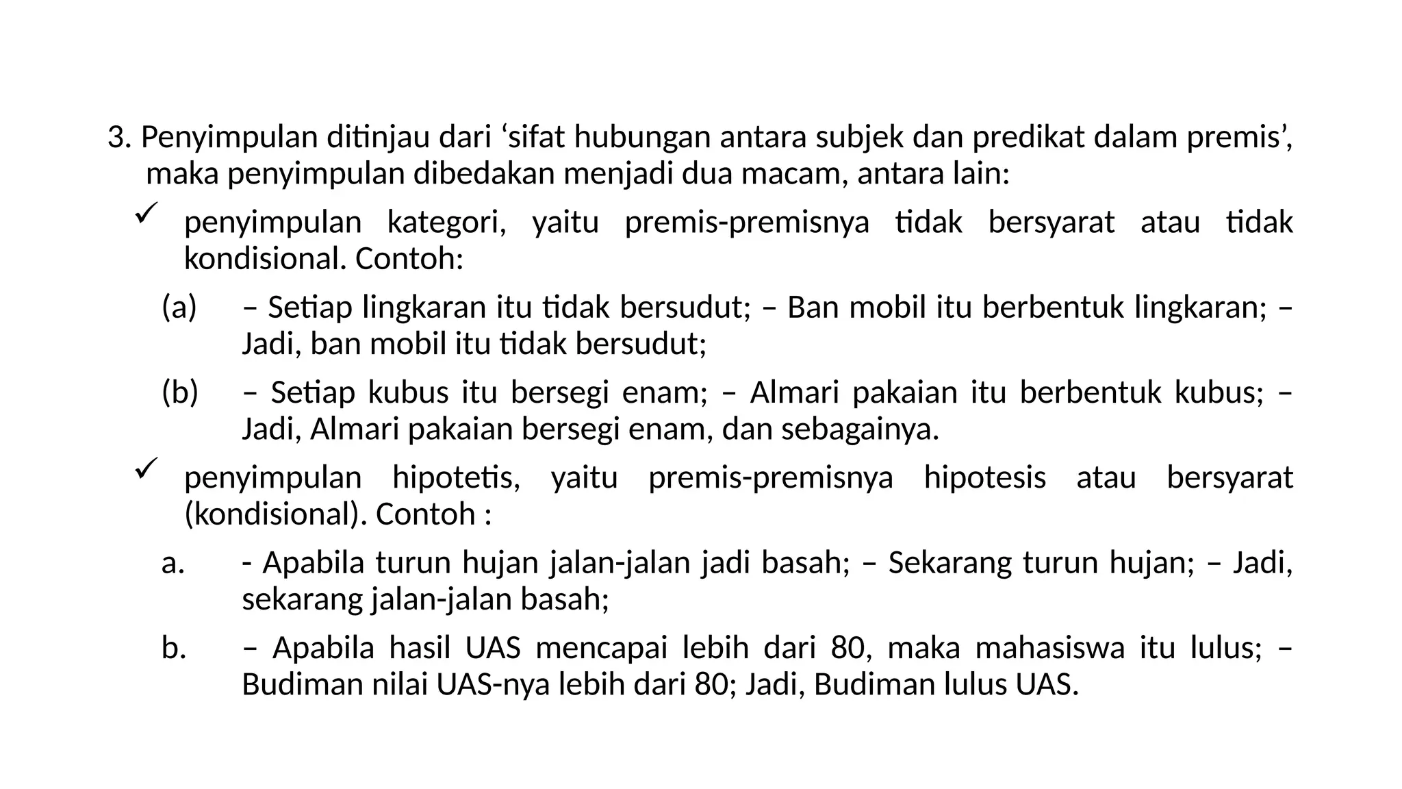 LOGIKA FORMAL DAN HUKUM PENYIMPULAN.pptx | Free Download