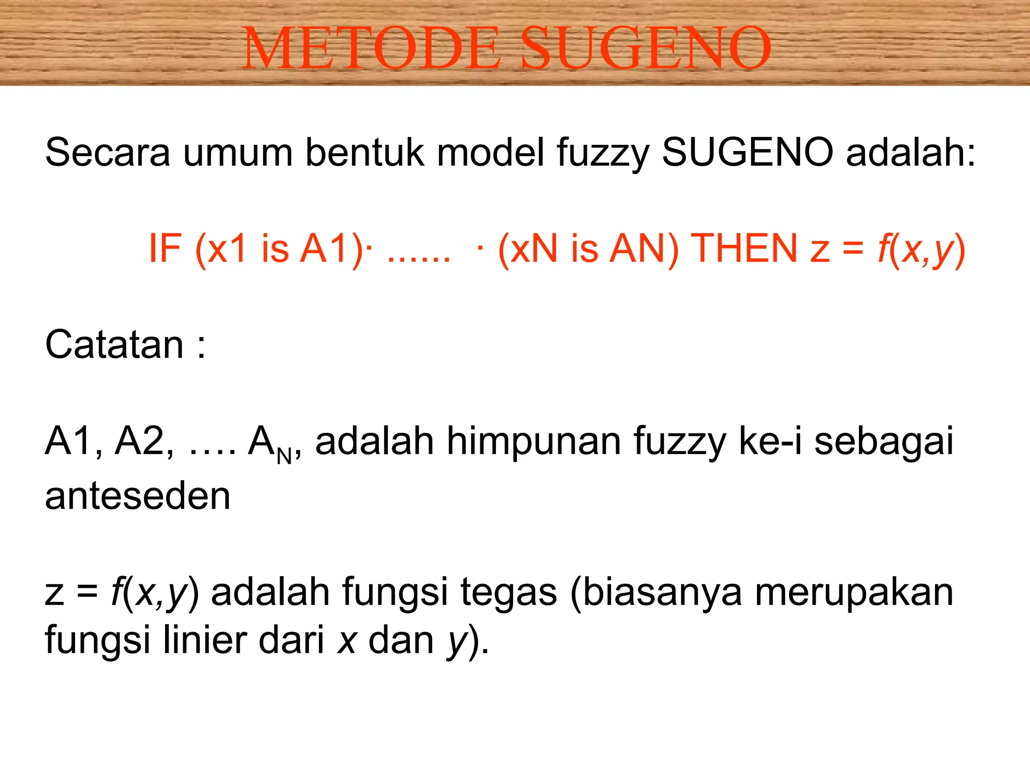 Penerapan Fuzzy Logic dalam elektronika masa kini | PPT