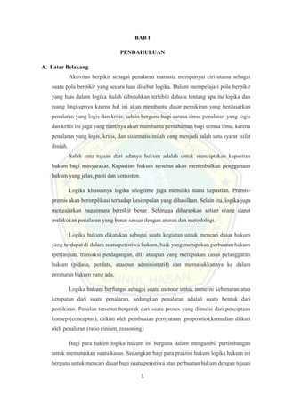 Logika Hukum Ratio Logis Putusan.pdf