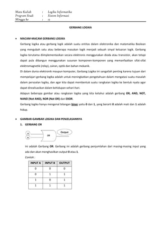 Logika informatika pertemuan 12 | PDF
