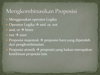 Logika matematika | PPTX