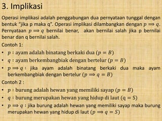 Logika matematika | PPTX