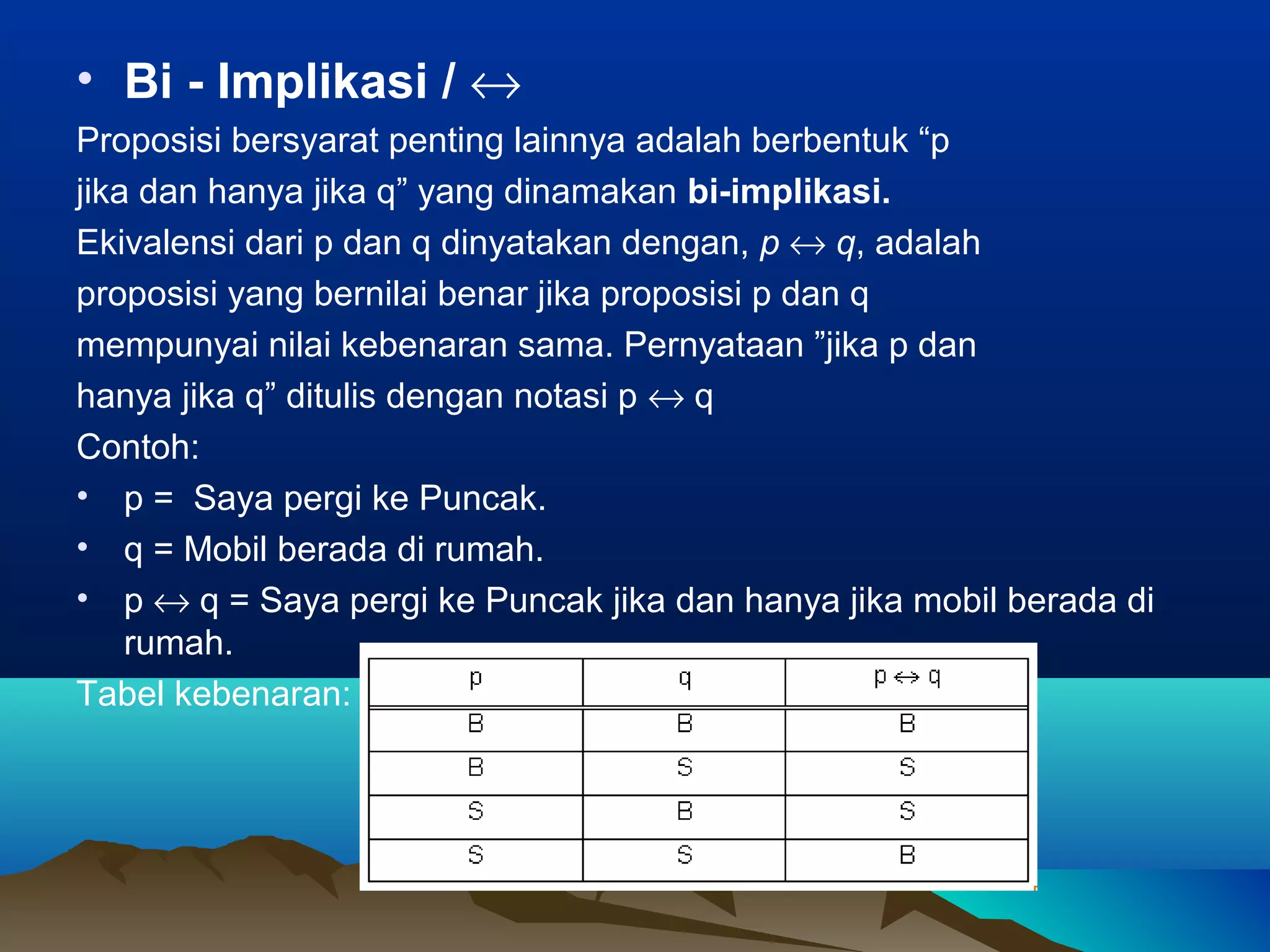 Logika matematika kalkulus proposisi | PPT