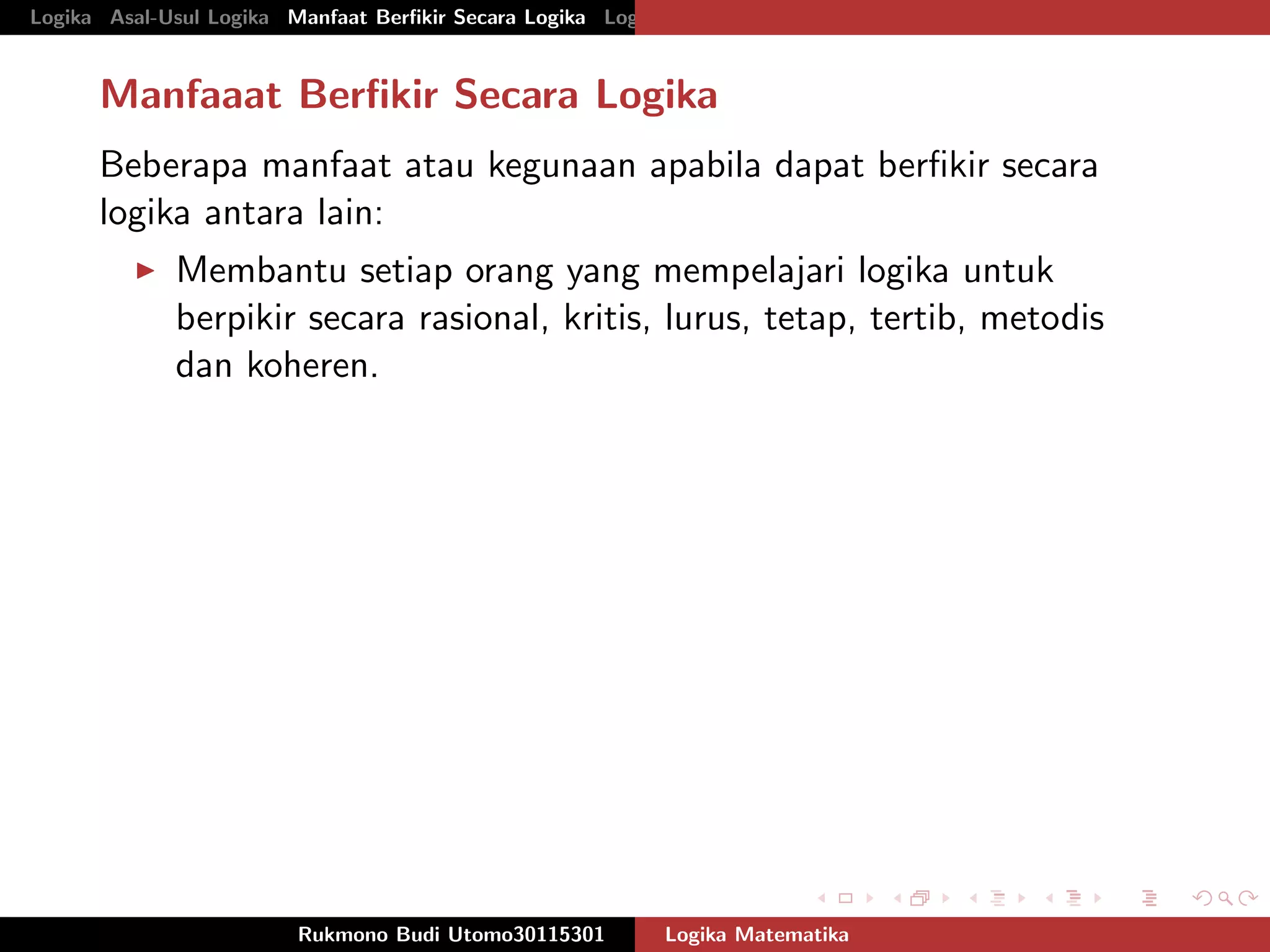 Logika matematika | PDF
