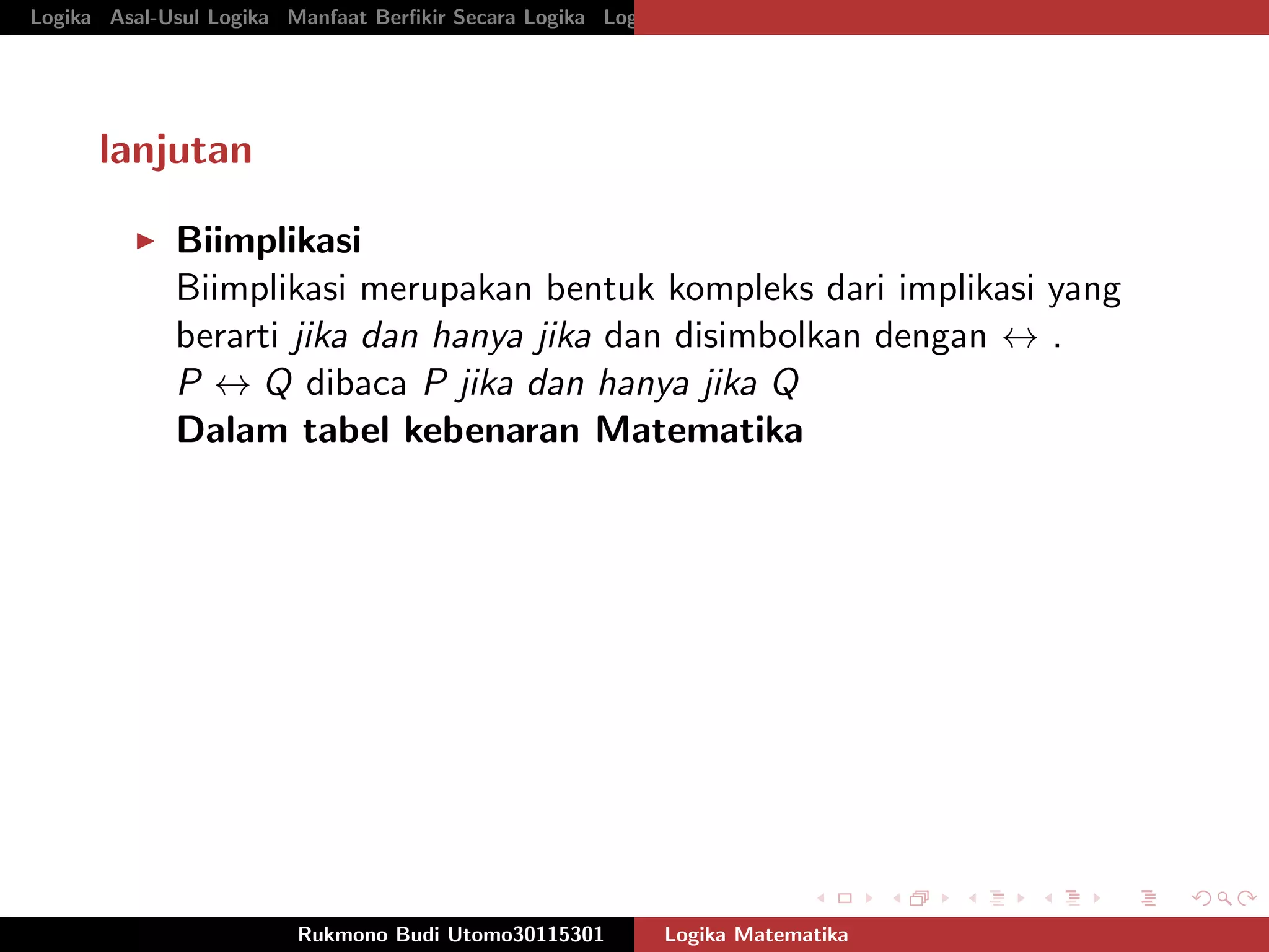 Logika matematika | PDF