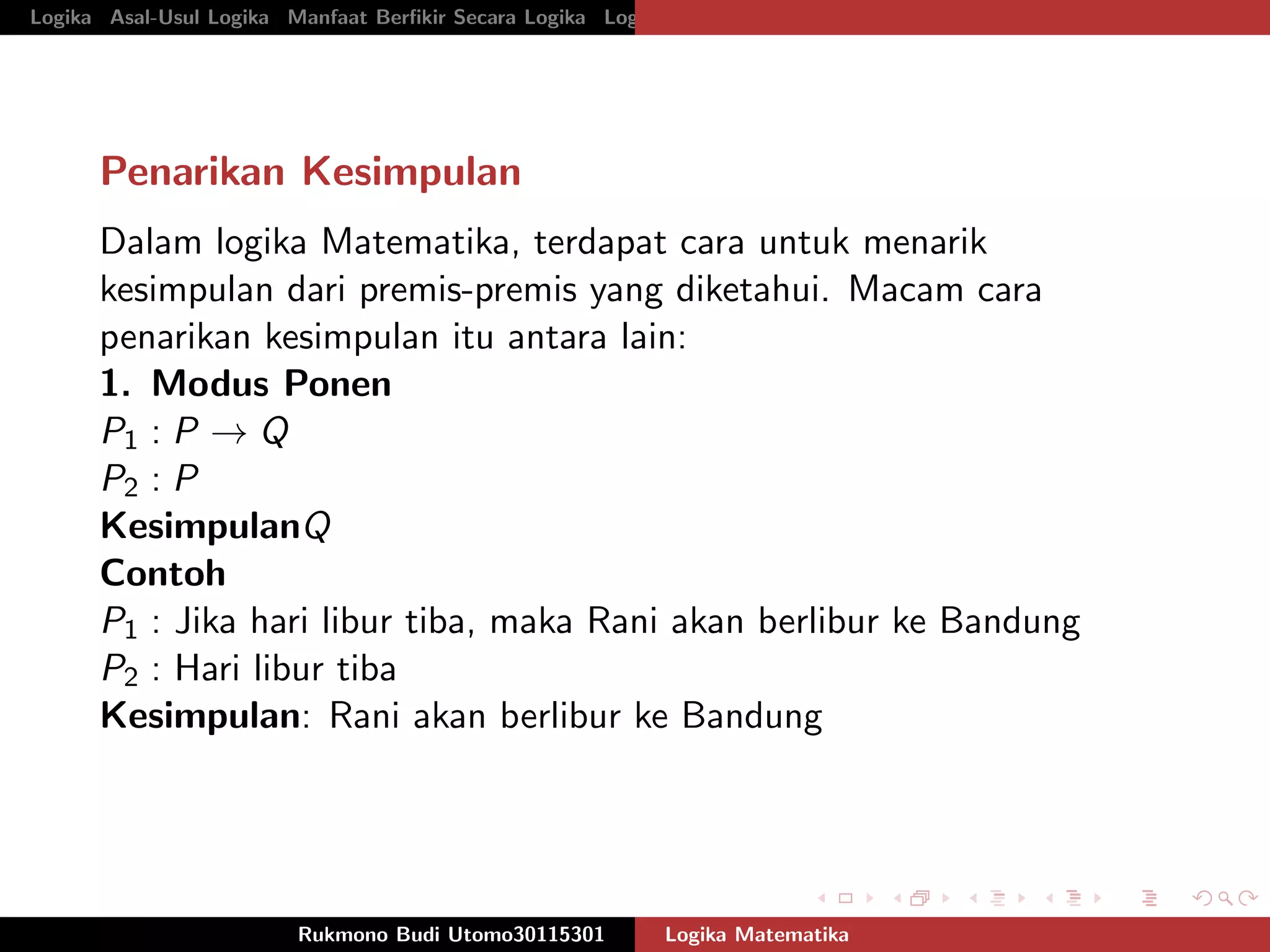 Logika matematika | PDF