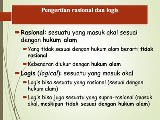 Logika_sebagai_Sarana_Berfikir. UNTUK PARA PEMIMPIN MUDA MASA DEPANpptx ...