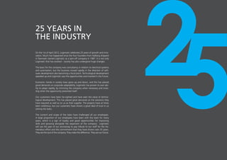 Logimatic Corporate Anniversary Brochure | PDF