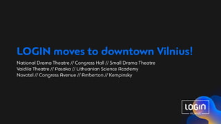 LOGIN 2017 brief intro | PPT