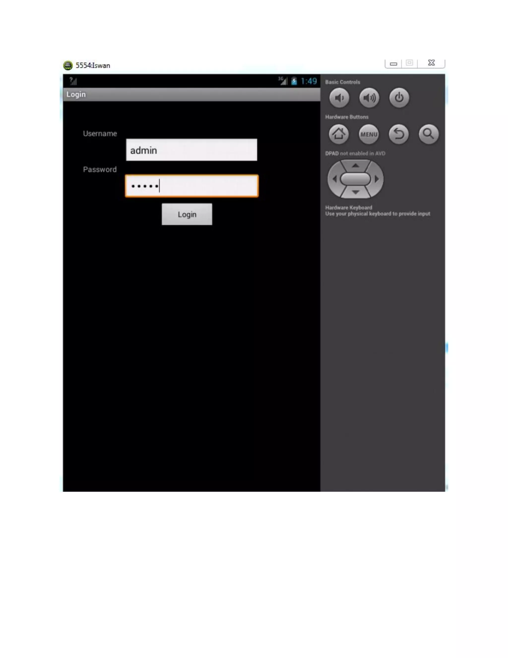 Login client server | PDF