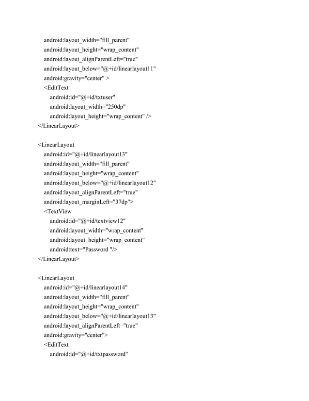 Login client server | PDF