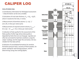 Log interpretation slidepack | PPT