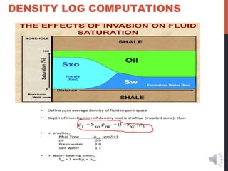 Log interpretation slidepack | PPT