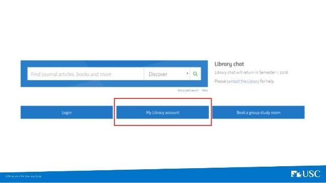 Login to My Library Account