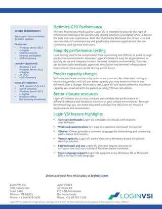 Login vsi datasheet new | PDF
