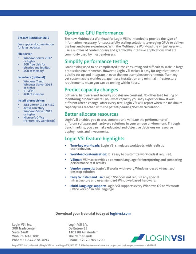 Login vsi datasheet new | PDF