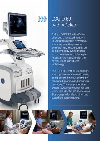 Logiq e9 with xd clear r5 brochure (2014) | PDF