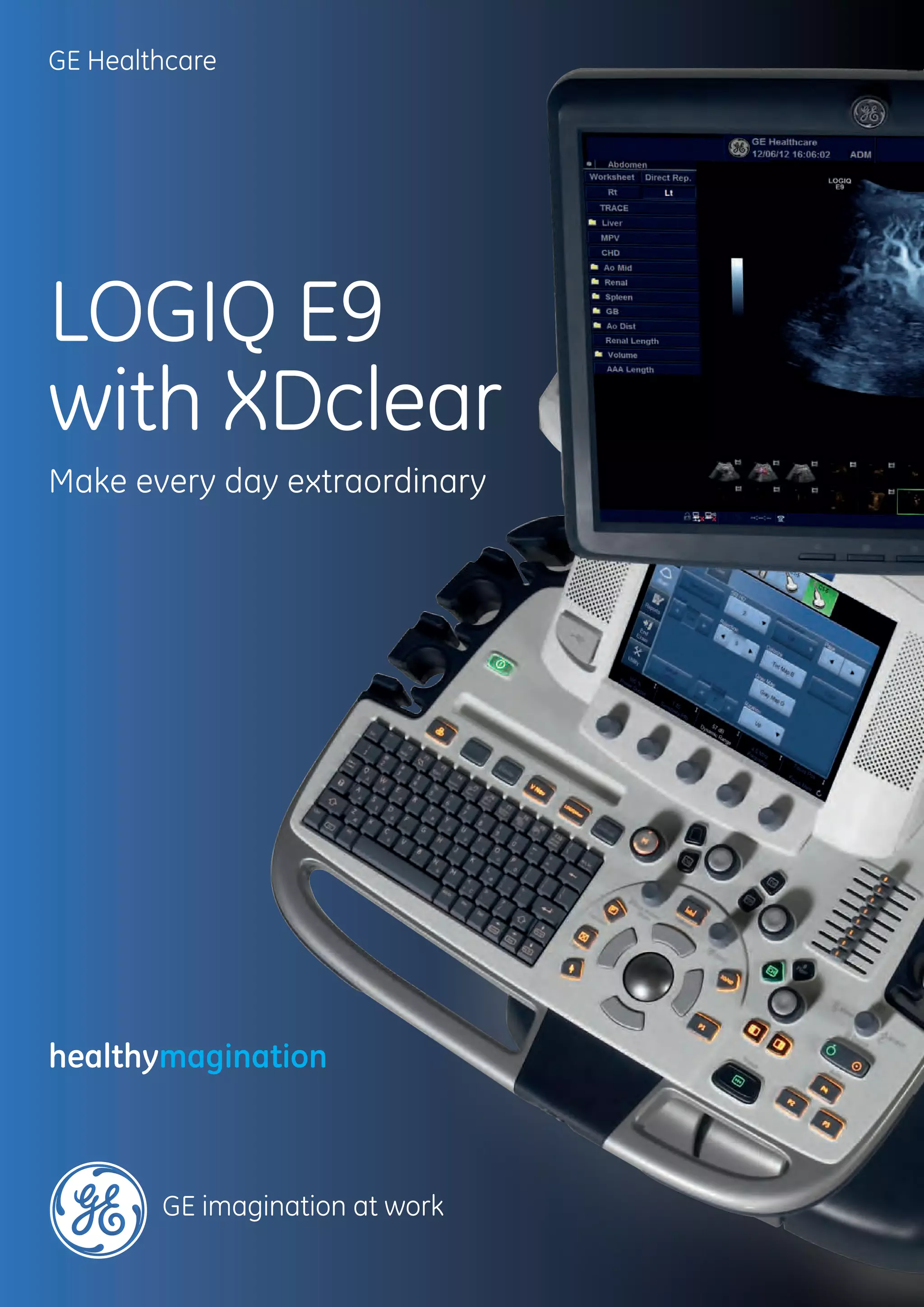 Logiq e9 xd clear brochure | PDF