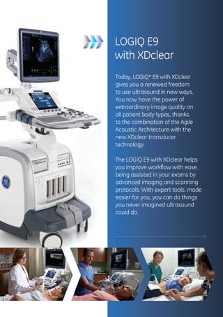 Logiq e9 xd clear brochure | PDF