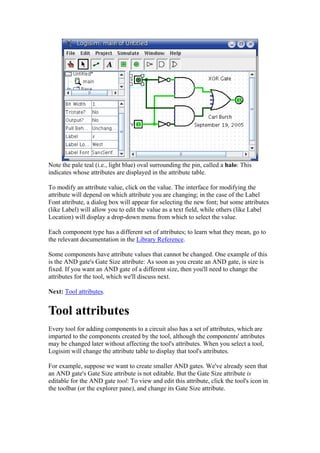 Logisim tutorial | PDF