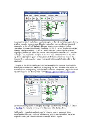 Logisim tutorial | PDF