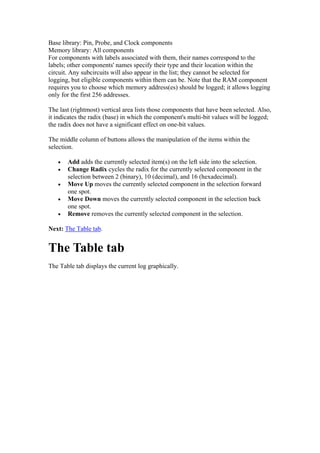 Logisim tutorial | PDF