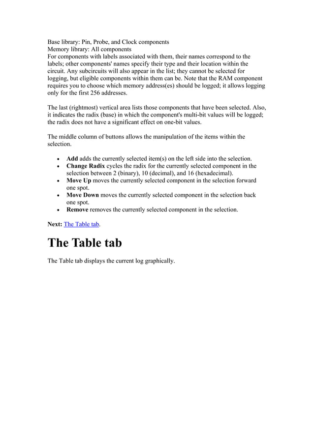 Logisim tutorial | PDF