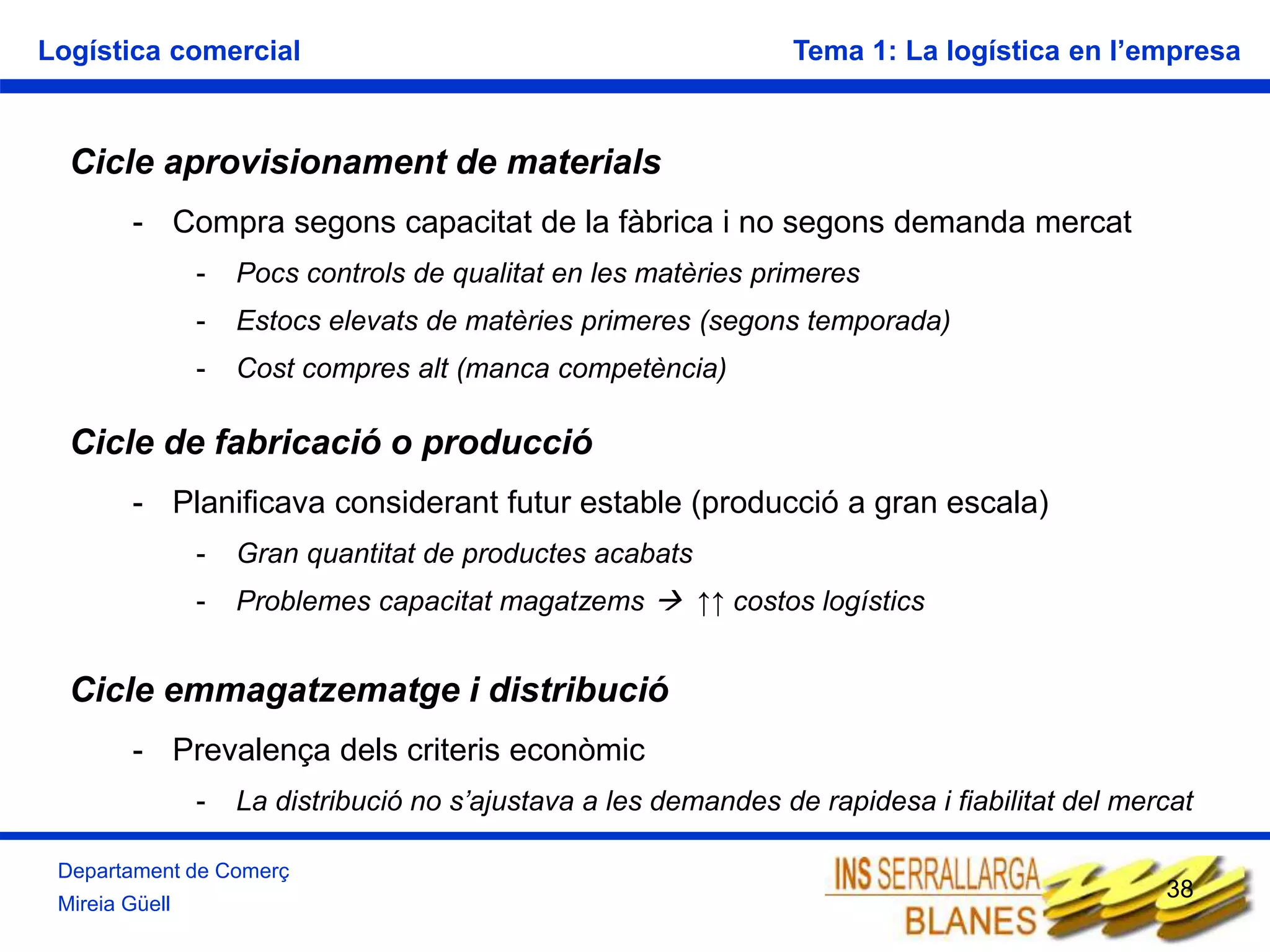 Logistica comercial | PPTX