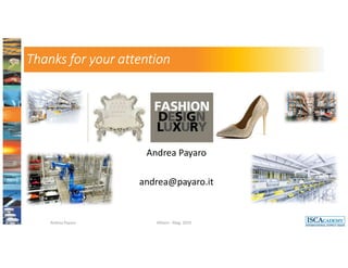 Logistica che guarda avanti 2019 payaro | PPT