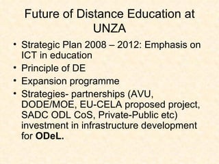 Logistical Needs For Distance Education | PPT