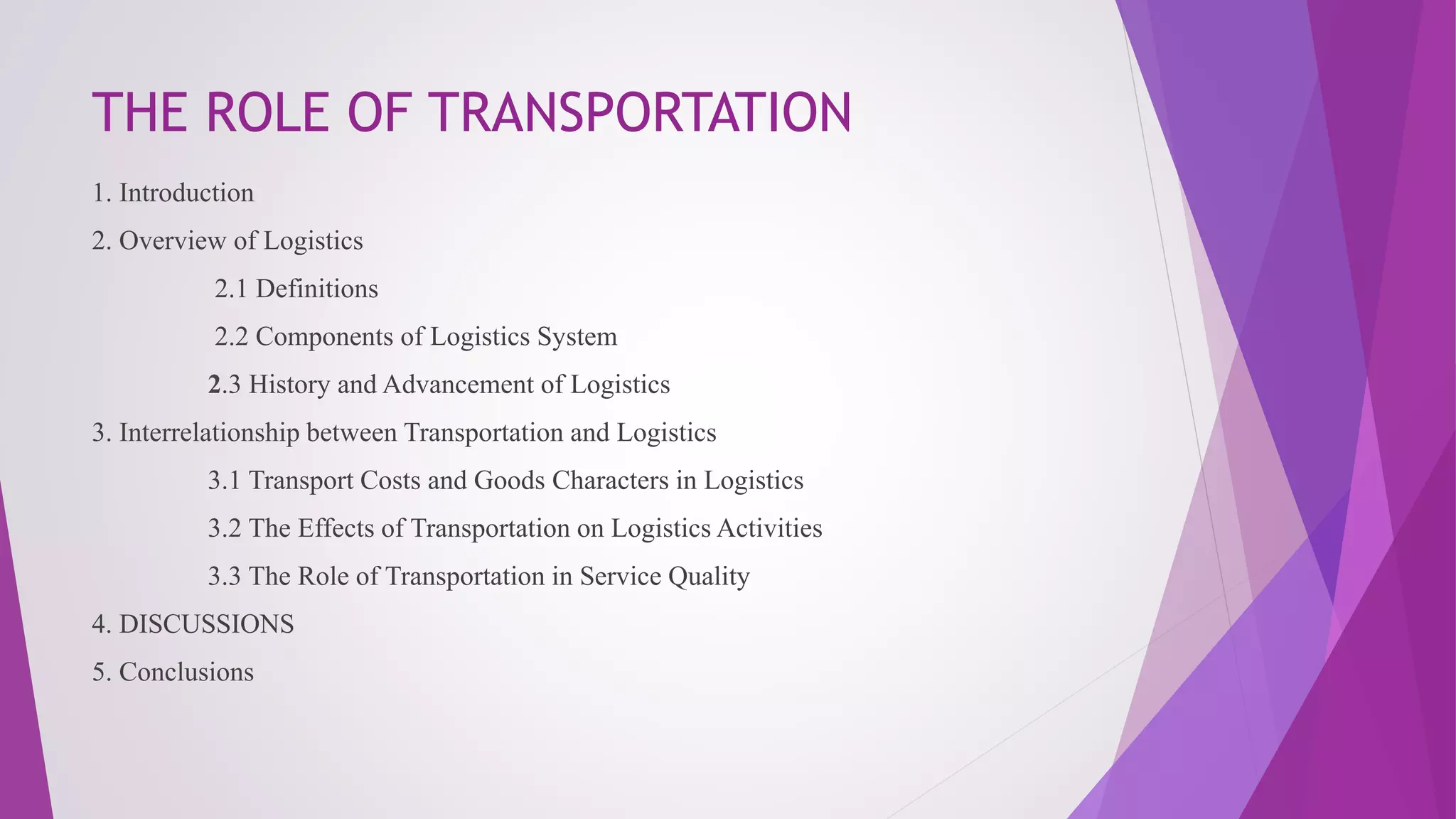 Transportation | PPTX