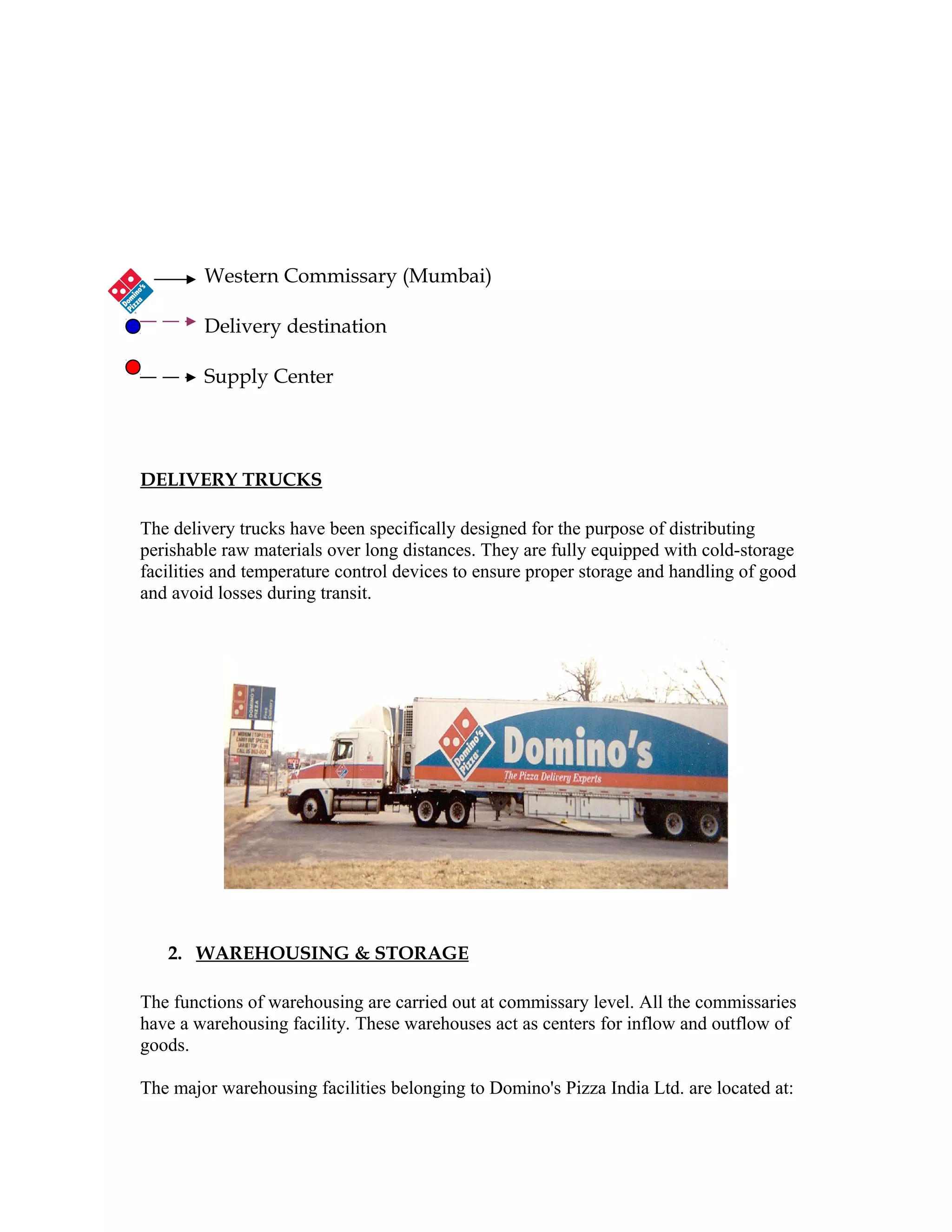 Logistic management dominos | DOC