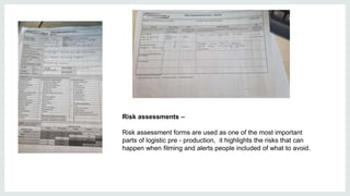 Logistic pre- production.pptx