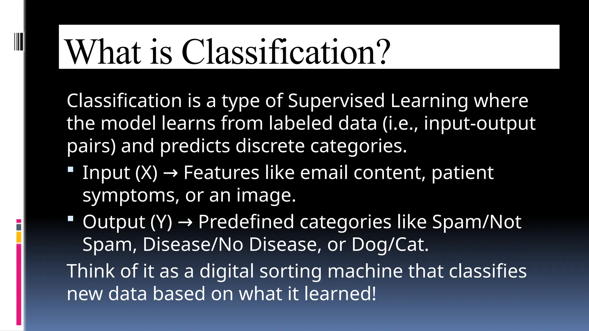 The Power of Classification in Machine Learning | PPTX