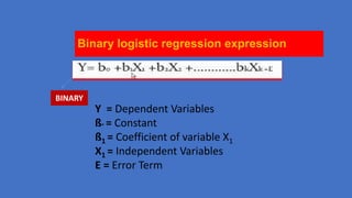 Logistic regression | PPTX