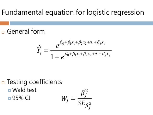 Logistic regression
