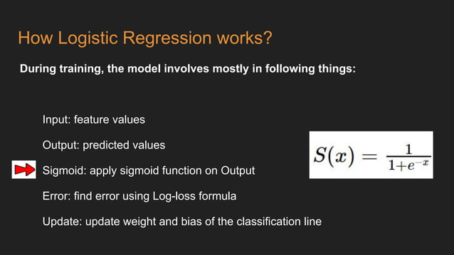 Logistic regression : Use Case | Background | Advantages ...