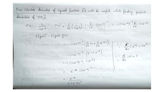 Gradient Descent For Logistic regression | PDF