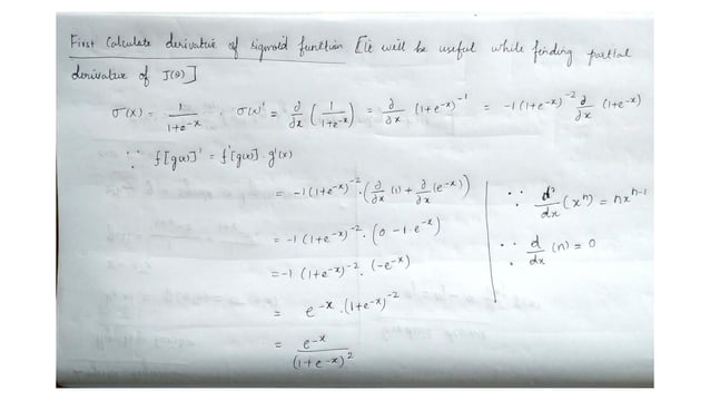 Gradient Descent For Logistic regression | PDF